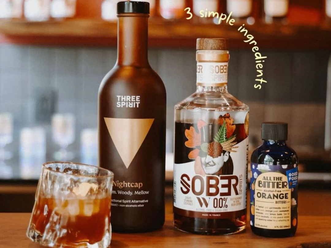 Nightcap Old Fashioned - Non Alcoholic Cocktail Recipe – The Sobr Market