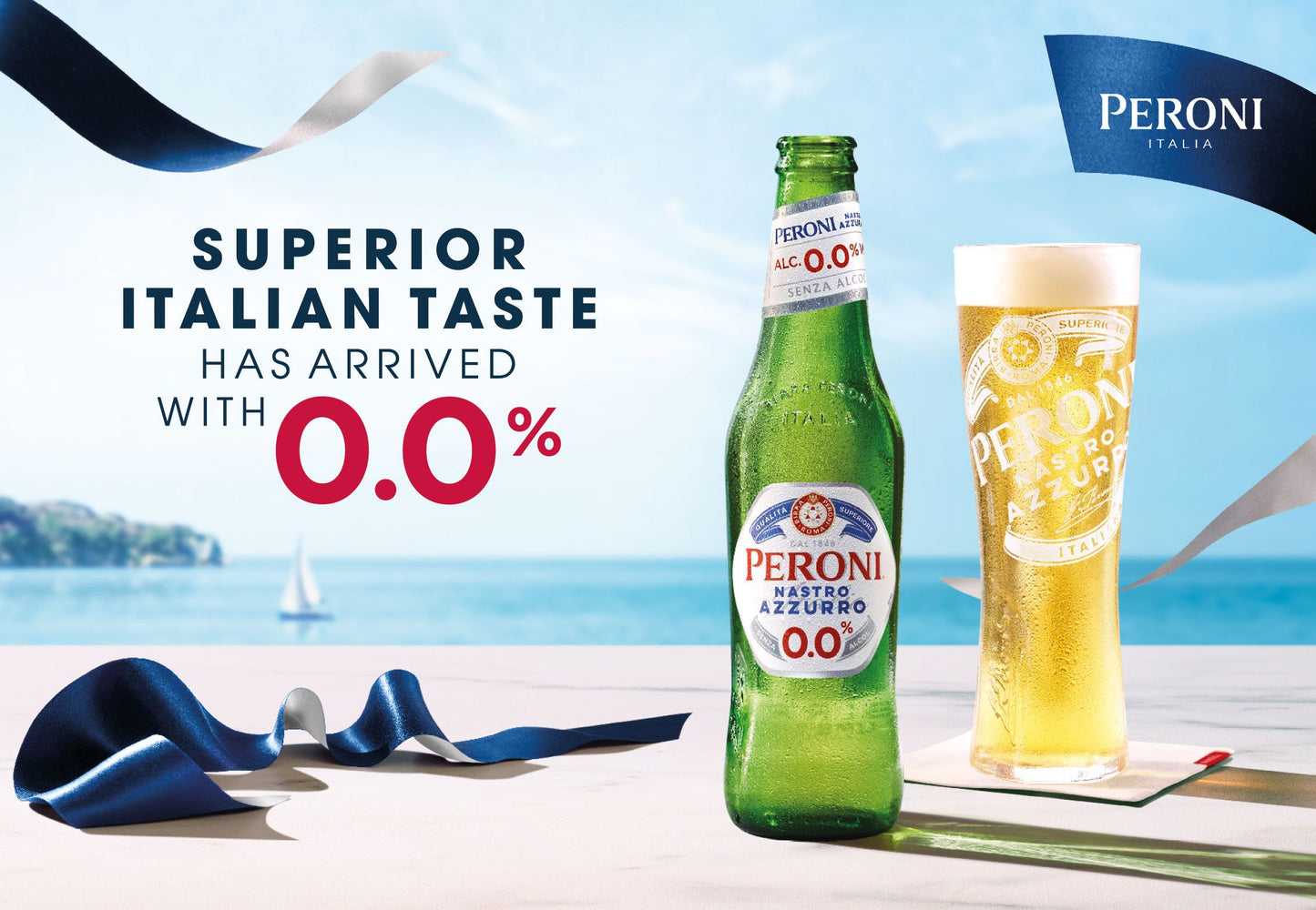 Peroni Nastro Azzuro 0.0% @ The Sobr Market